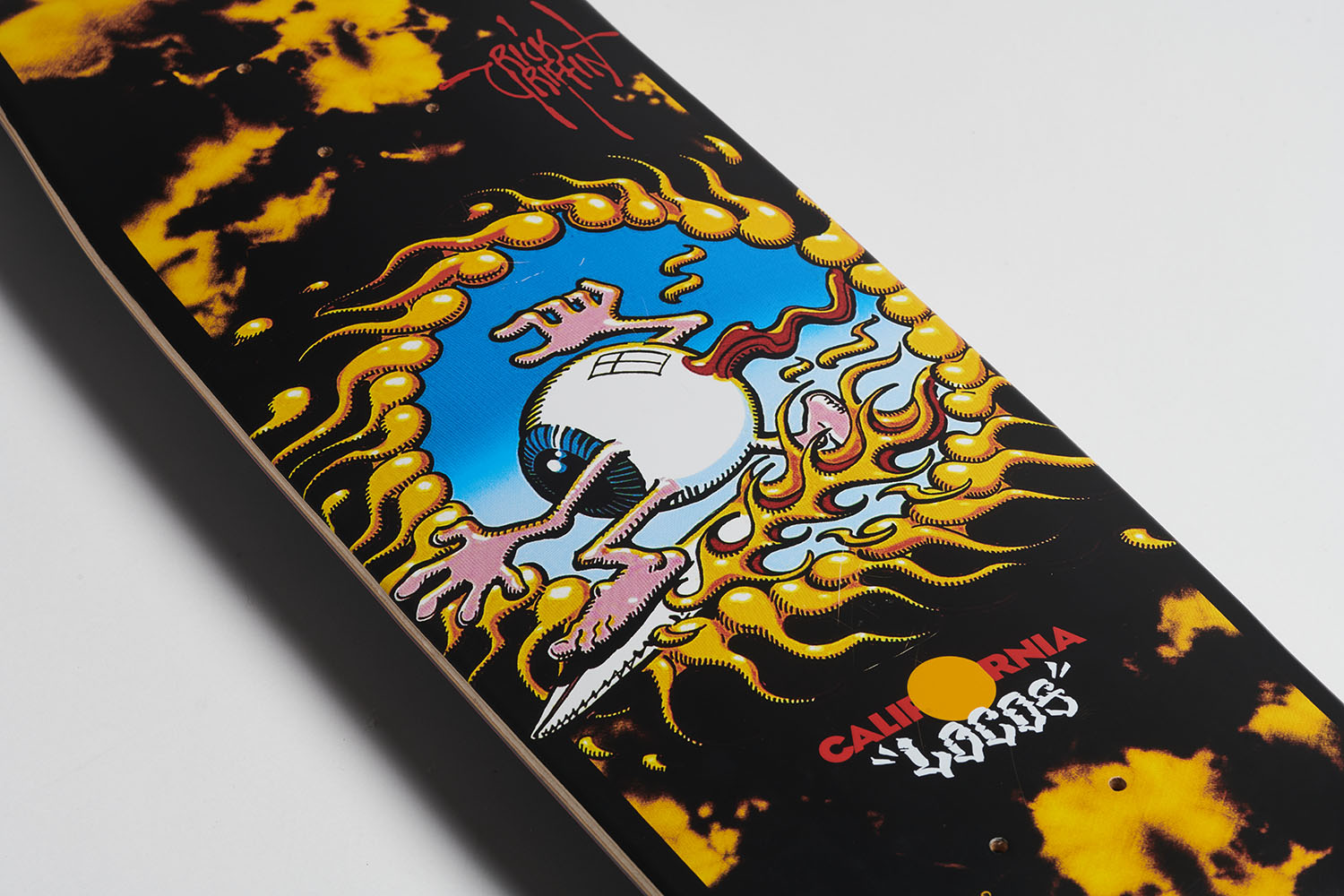 Rick Griffin Surfing Eyeball Skateboard Deck – CALIFORNIA LOCOS